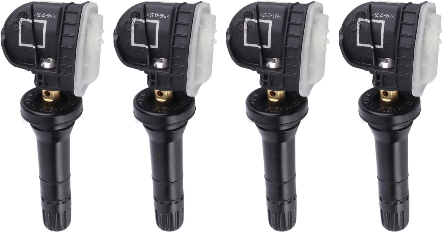 Tire Pressure Sensor, 4pcs Car TPMS Ford Tire Pressure Monitoring ...