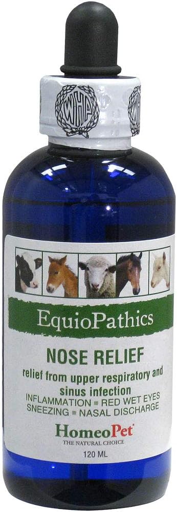 HomeoVet EquioPathics NOSE RELIEF - 100% Natural Medicine for large ...