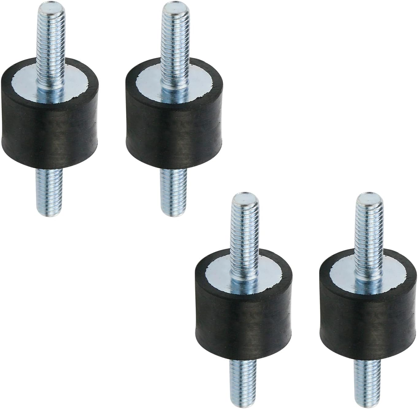 Amazon.com: 4pcs 20 x 15mm Rubber Mounts Rubber Vibration Isolator Mounts Shock Absorber with M6 ...