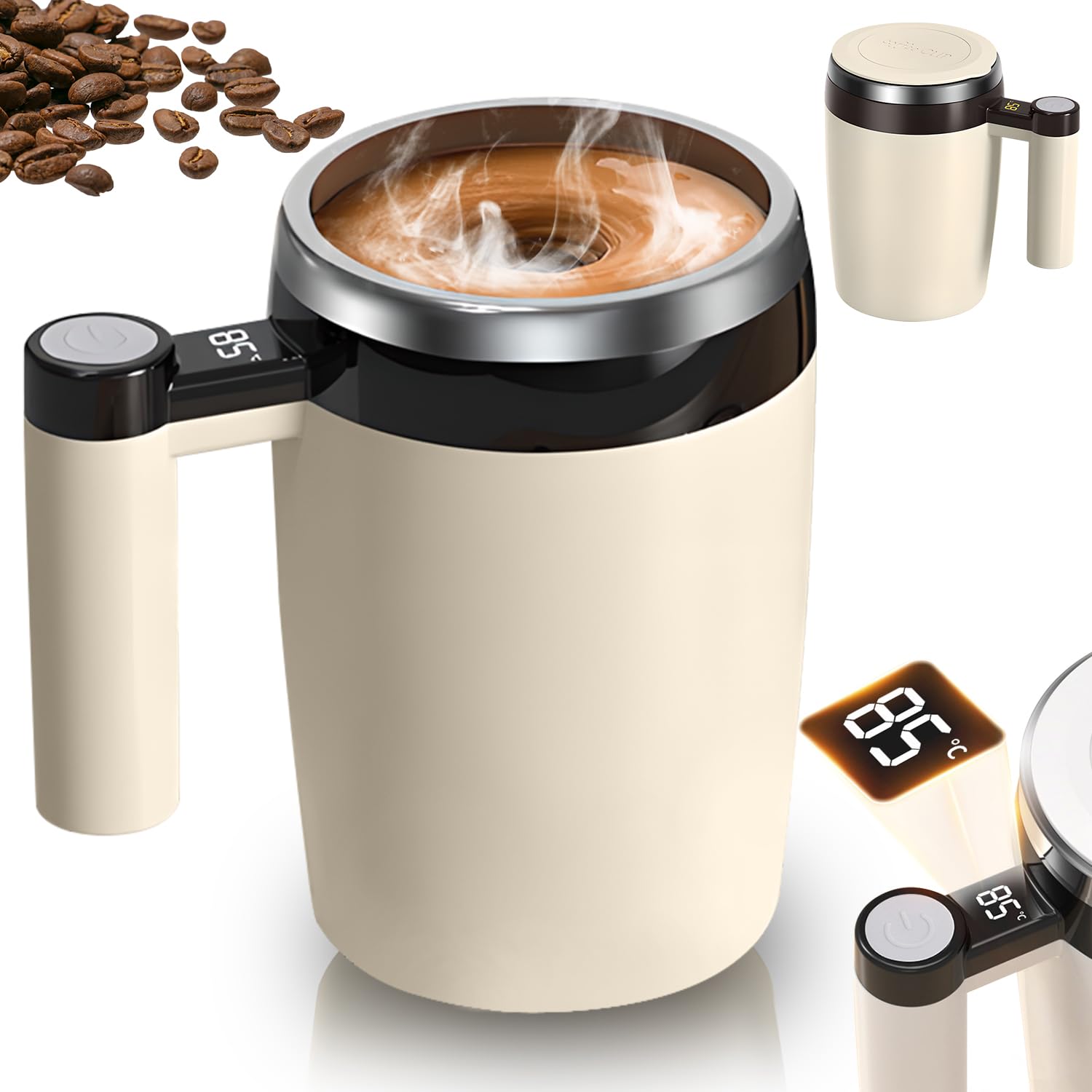 Amazon.com: Self Stirring Coffee Mug, 2025 New Automatic Magnetic ...