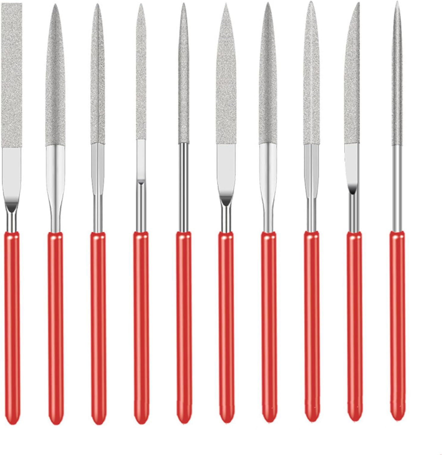 Rolson 24615 6 pc 140 mm Needle File Set : Amazon.co.uk: DIY & Tools