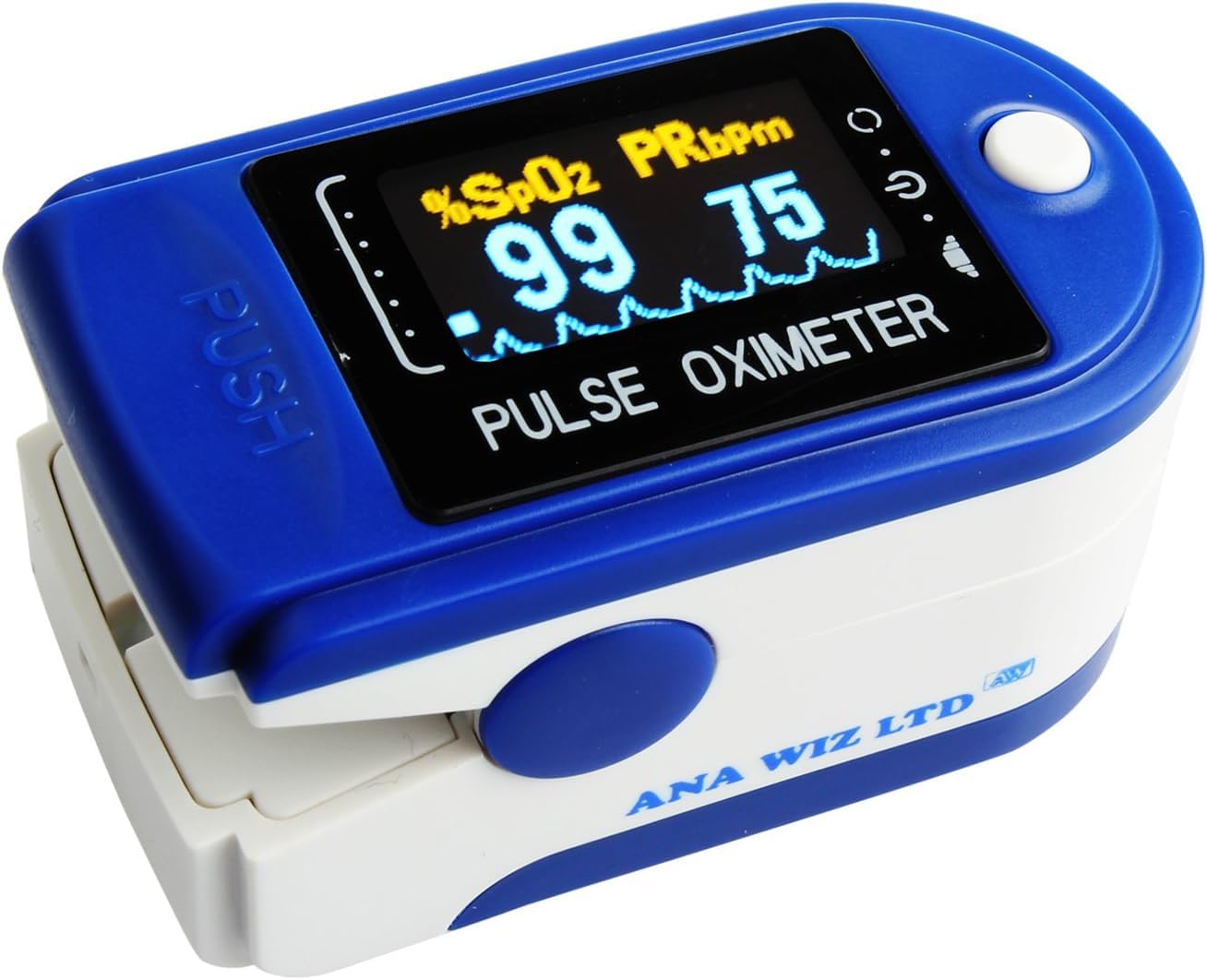 Anapulse Finger Pulse Oximeter | Digital Display | Heart Rate & Oxygen ...