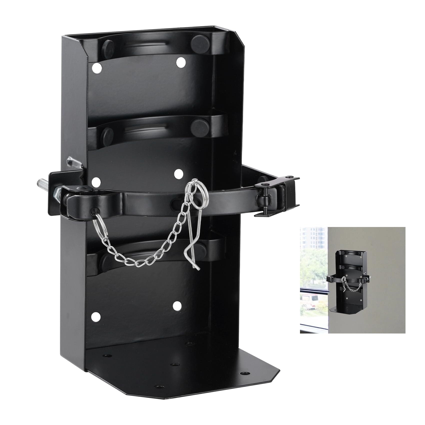 𝙐𝙥𝙜𝙧𝙖𝙙𝙚 Heavy Duty Fire Extinguisher Bracket，Wall Mount Fire ...