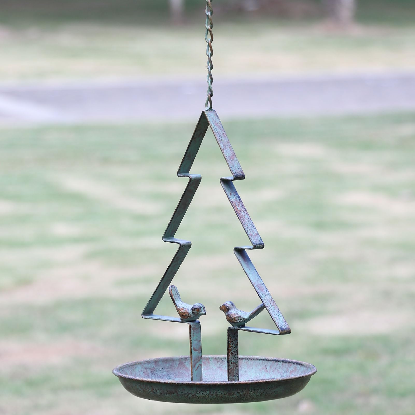 Amazon.com : Christmas Tree Hanging Bird Feeders for Outdoors, Seed ...