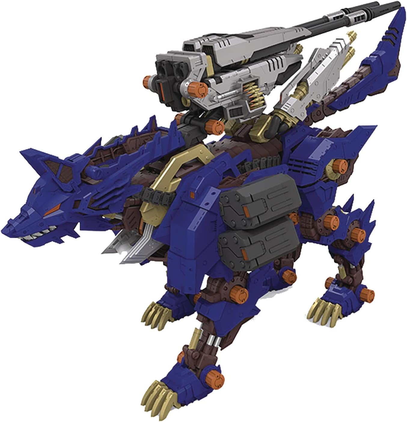 Amazon.com: Kotobukiya Zoids: RZ-053 Heavy Arms König Wolf Model Kit ...