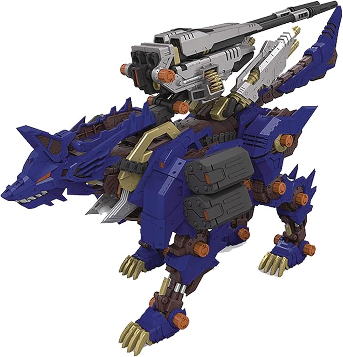 Amazon.com: Kotobukiya Zoids: RZ-053 Heavy Arms König Wolf Model Kit ...