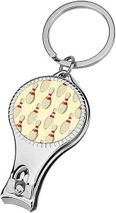 Amazon.com : Bowling Pin Tileable Pattern Nail Clippers Fingernail and ...