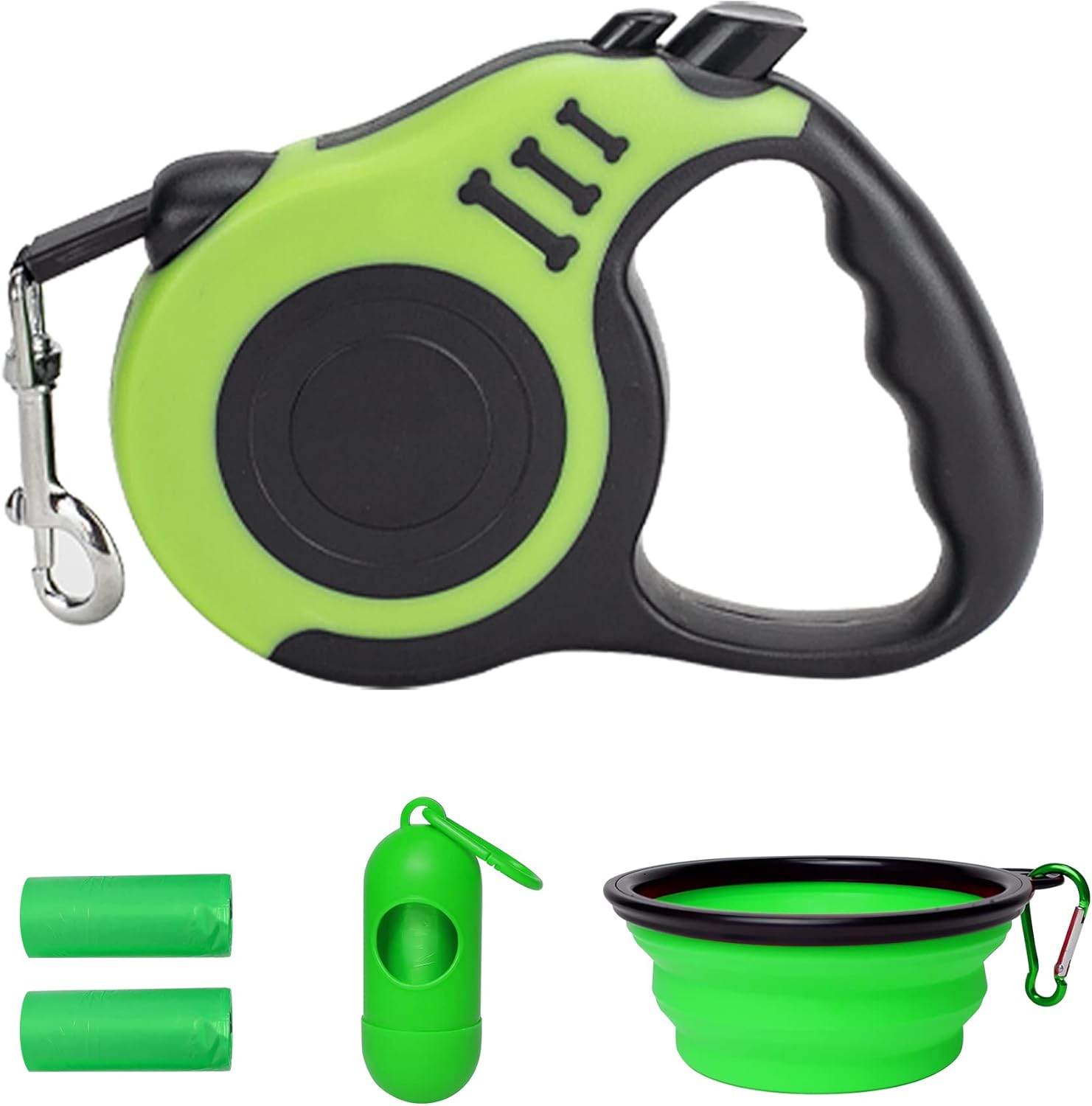 Amazon.com : LIEVUIKEN Retractable Dog Leash Automatic Telescopic ...