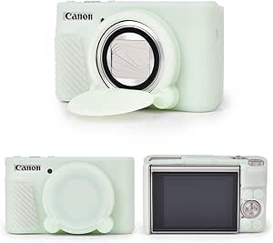 Amazon.com : MUZIRI KINOKOO Silicone Case for Canon SX740 SX730 HS ...