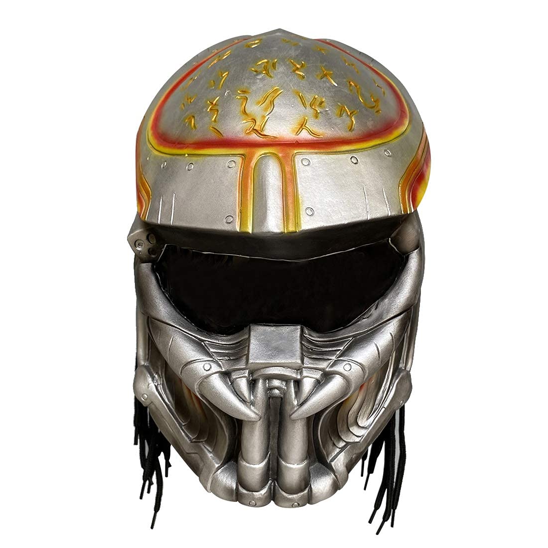 Predator Helmet Replica Mask Latex Mask Halloween Cosplay Costume Prop ...