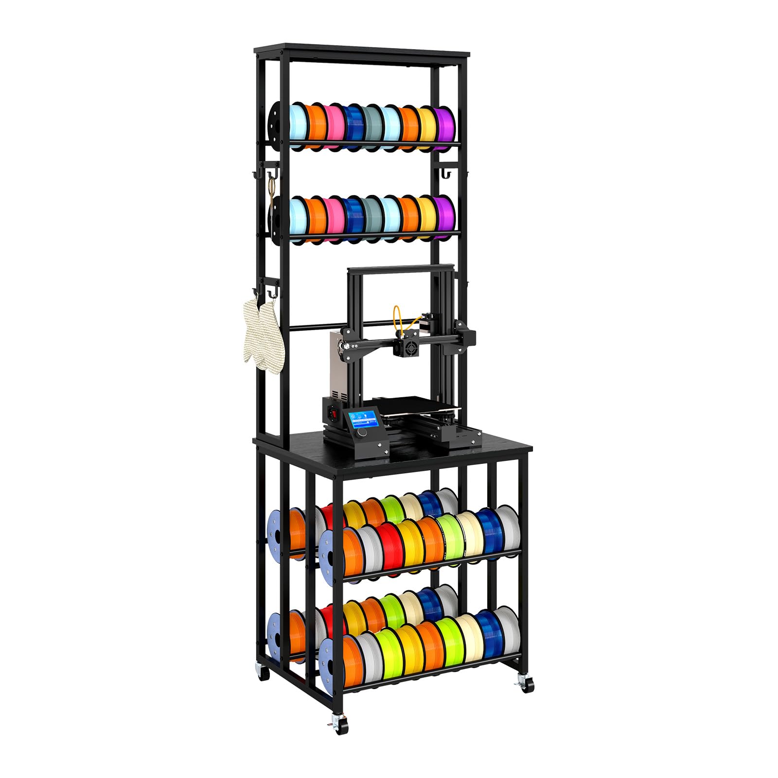 Amazon.com: Gtouse 3D Printer Filament Storage Rack, 3D Printer Stand ...