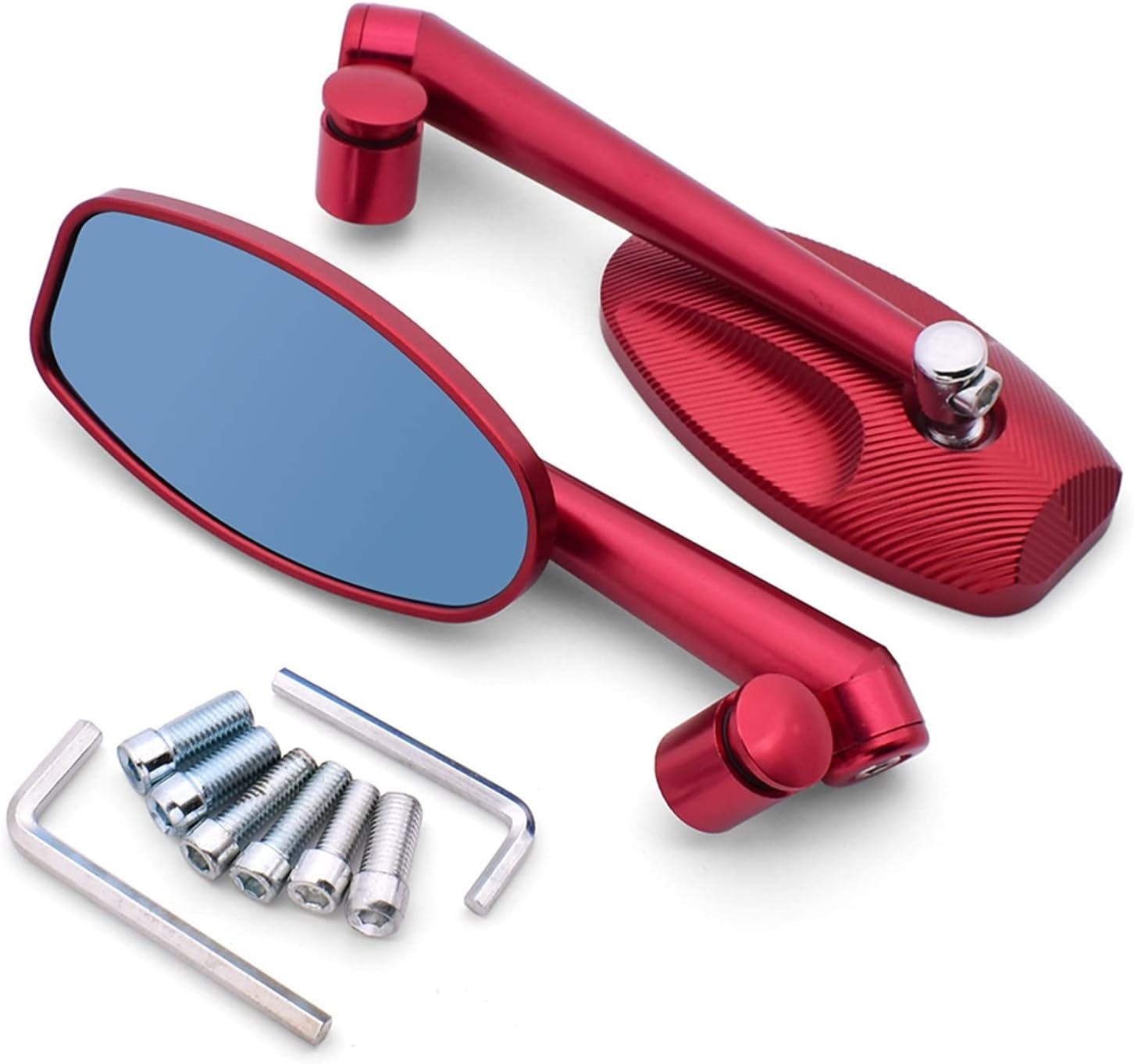 Amazon.com: EGEIRA Side Mirrors Motorcycle Rear View Mirror CNC Side ...