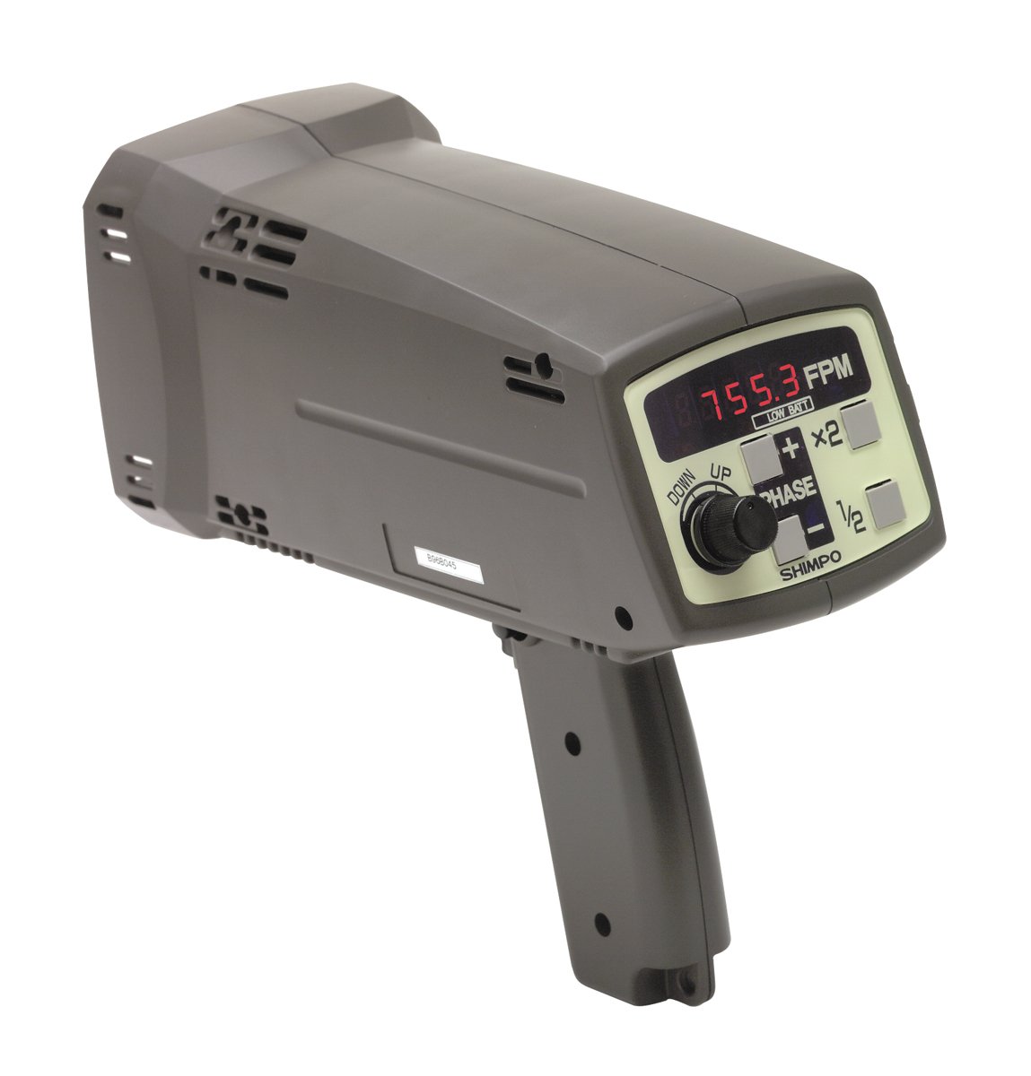 Shimpo DT-725 estroboscopio digital con batería interna, cargador de CA ...