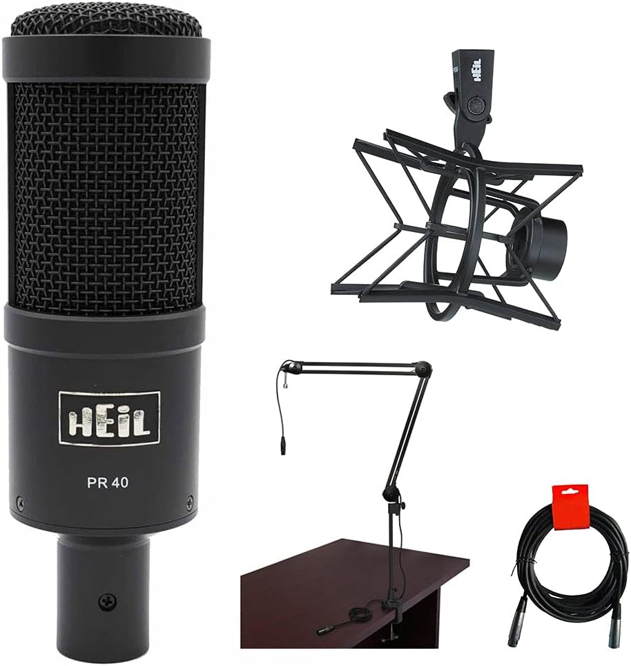 Amazon.com: Heil Sound PR-781 PR781 Orginal Black ProLine Performance ...