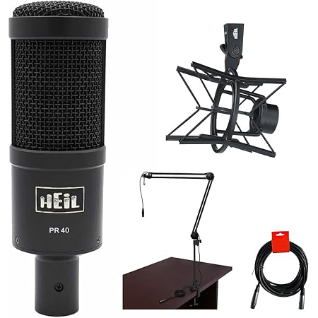 Amazon.com: Heil PR781 Orginal Performance Studio Microphone with ...