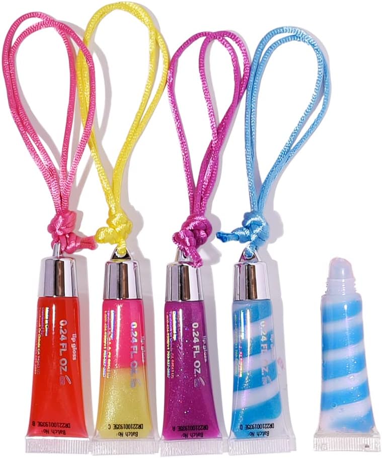 Amazon.com: Expressions girl 7pc Fruity Flavored Lip Gloss Set - Lip ...