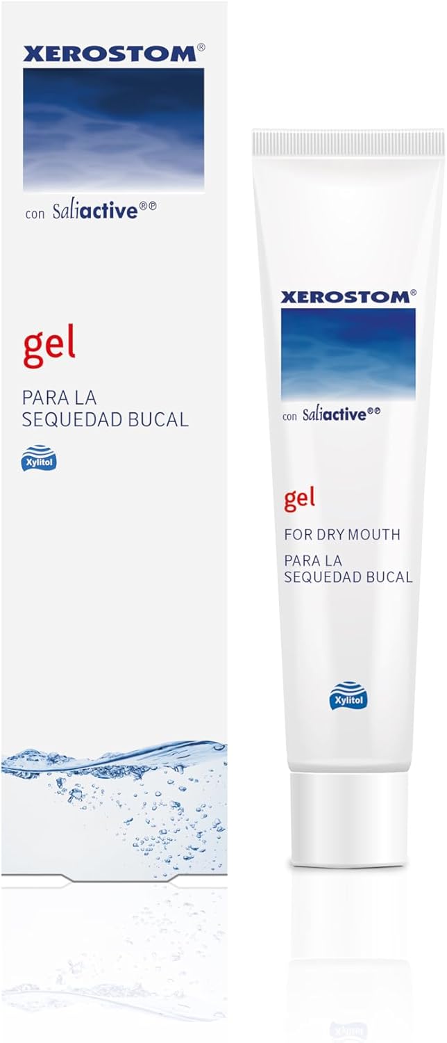 Xerostom with Saliactive Saliva Substitute Gel for Dry Mouth 25ml ...