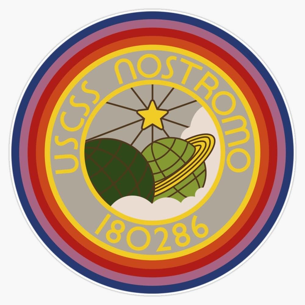 Amazon.com: Nostromo Patch (Officer) (Round Version) (Inspired by Alien ...