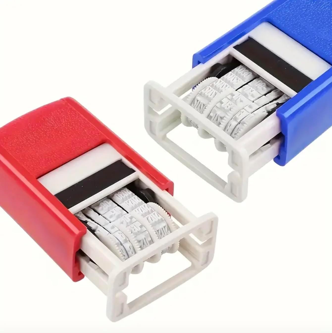 Adjustable Digital Date Stamp Portable Self-Inking Date Marker with ...