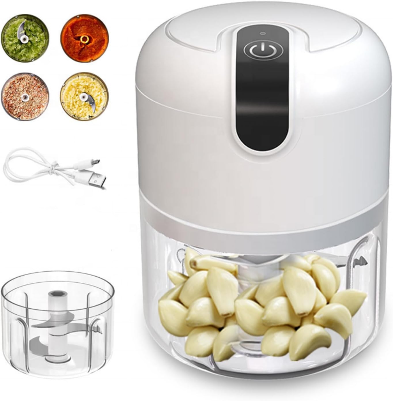 KAYCROWN Premium Stainless Steel Chopper And Dicer Chop Veggies Herbs ...
