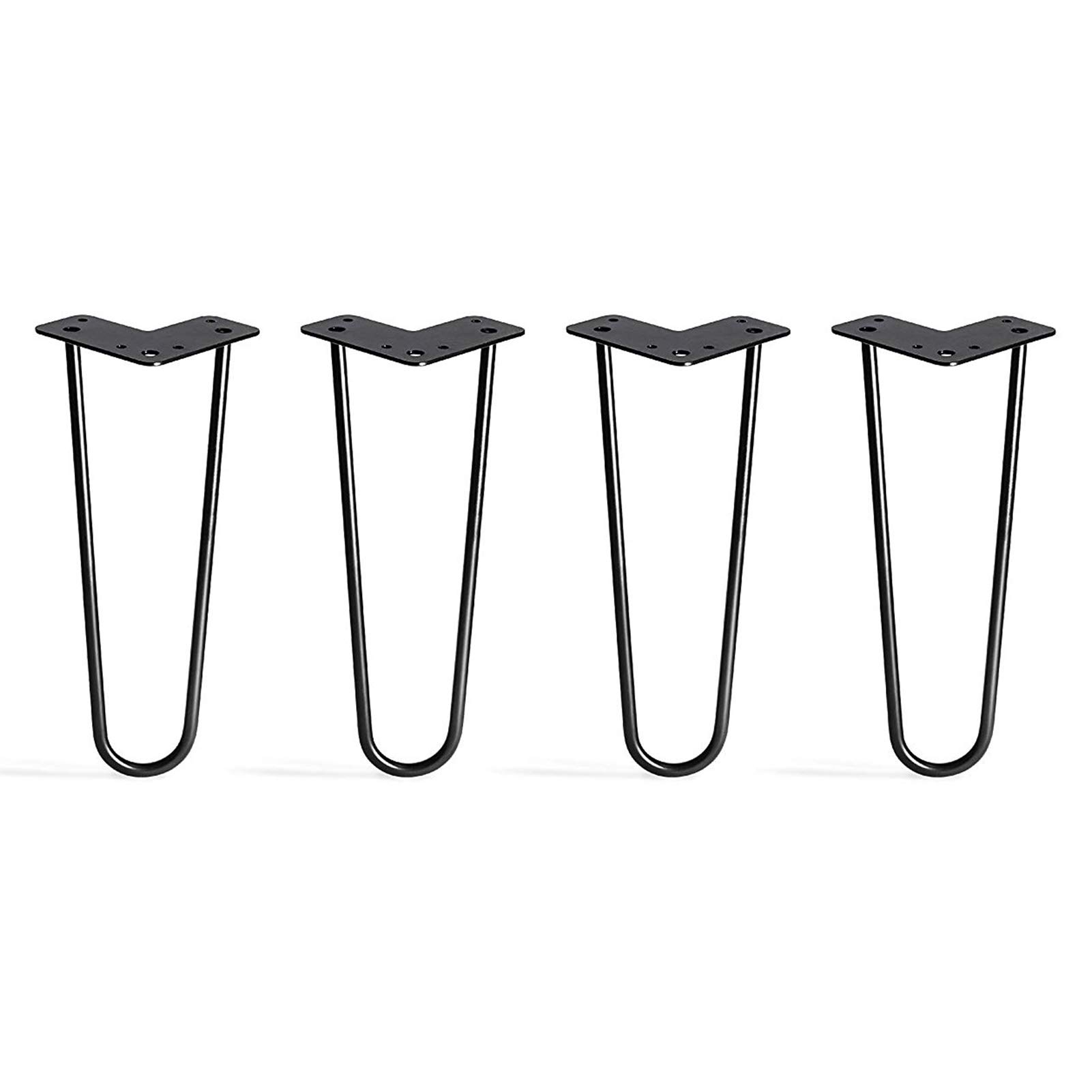Amazon.com: Heavy Duty Hairpin Furniture Leg - TEN49 Industrial 12 Inch ...