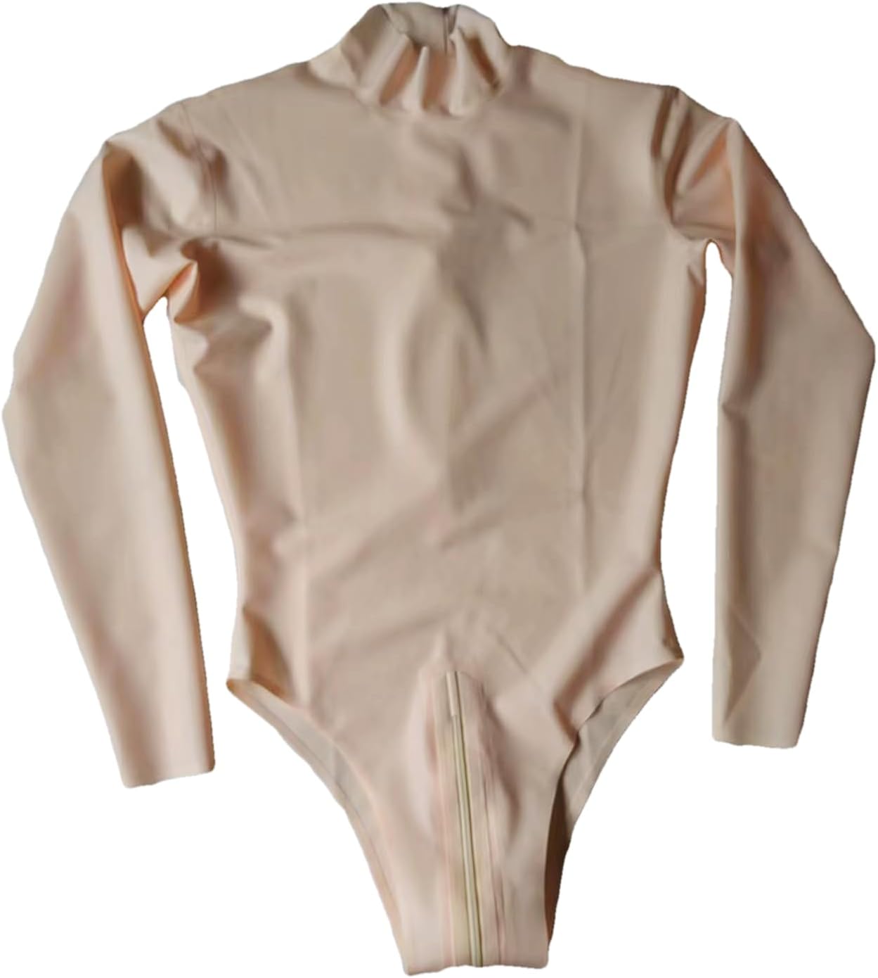 Männlicher Body aus 100% Latex mit langen Ärmeln und hohem Schnitt ...