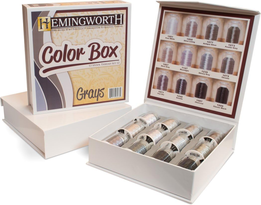 Amazon.com: Hemingworth Color Box / 12 Grays