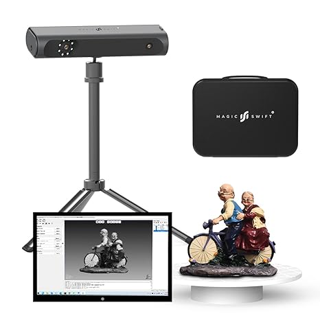 Review 3DMakerpro 3D Scanner—0.1 MM Precision&10 FPS scan Speed ...