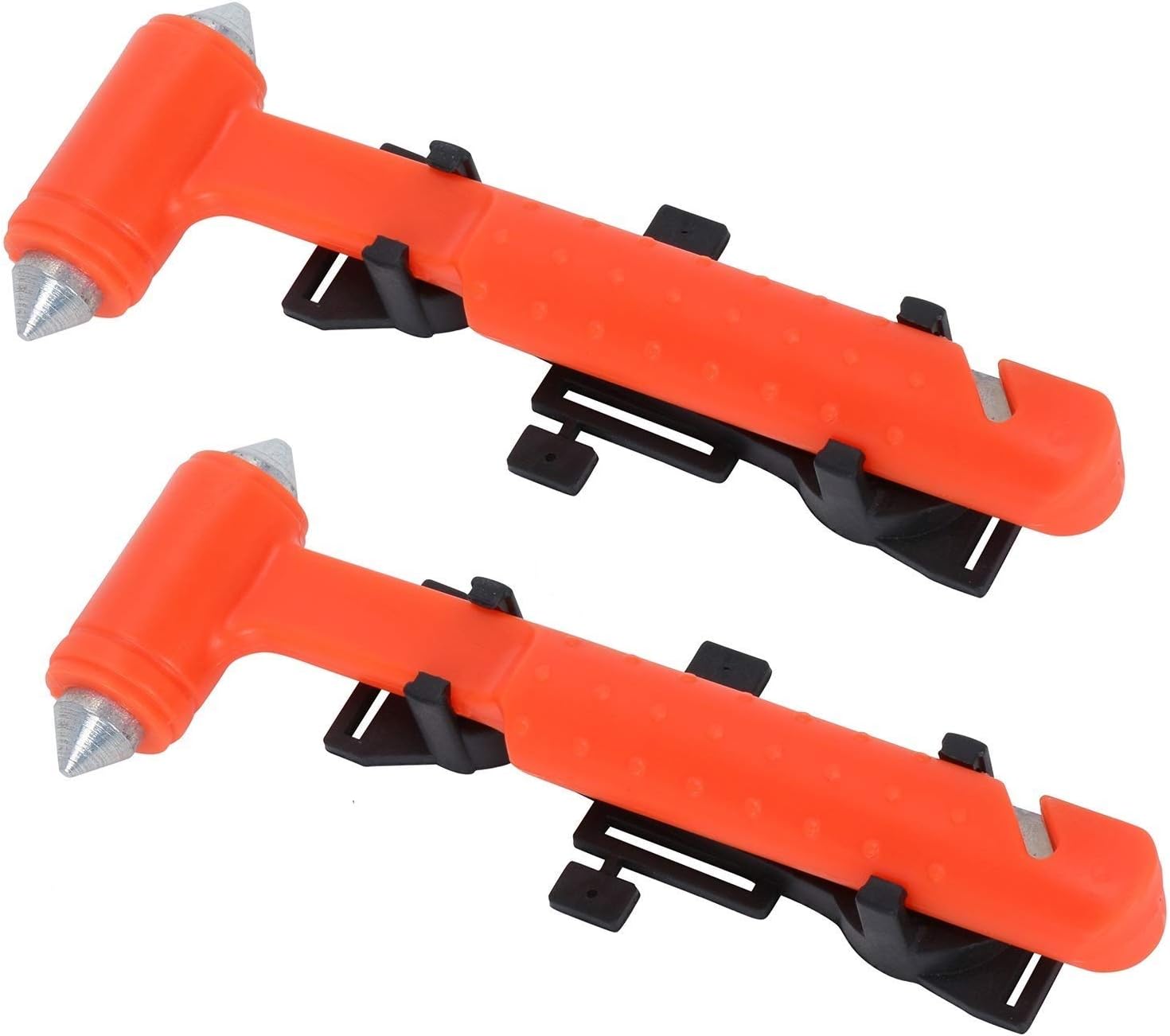 Amazon Basics Car Safety Window Hammer and Seat Belt Cutter with Holder ...