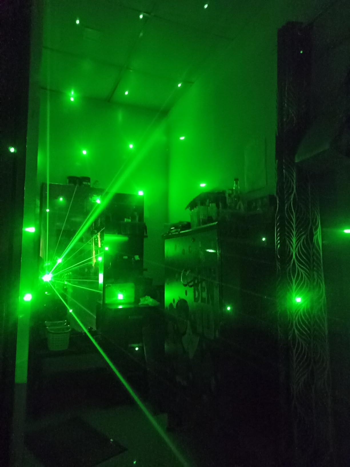 SN Expo Green Laser Light | Powerful Pointer Beam Light 5Mw 650Nm ...