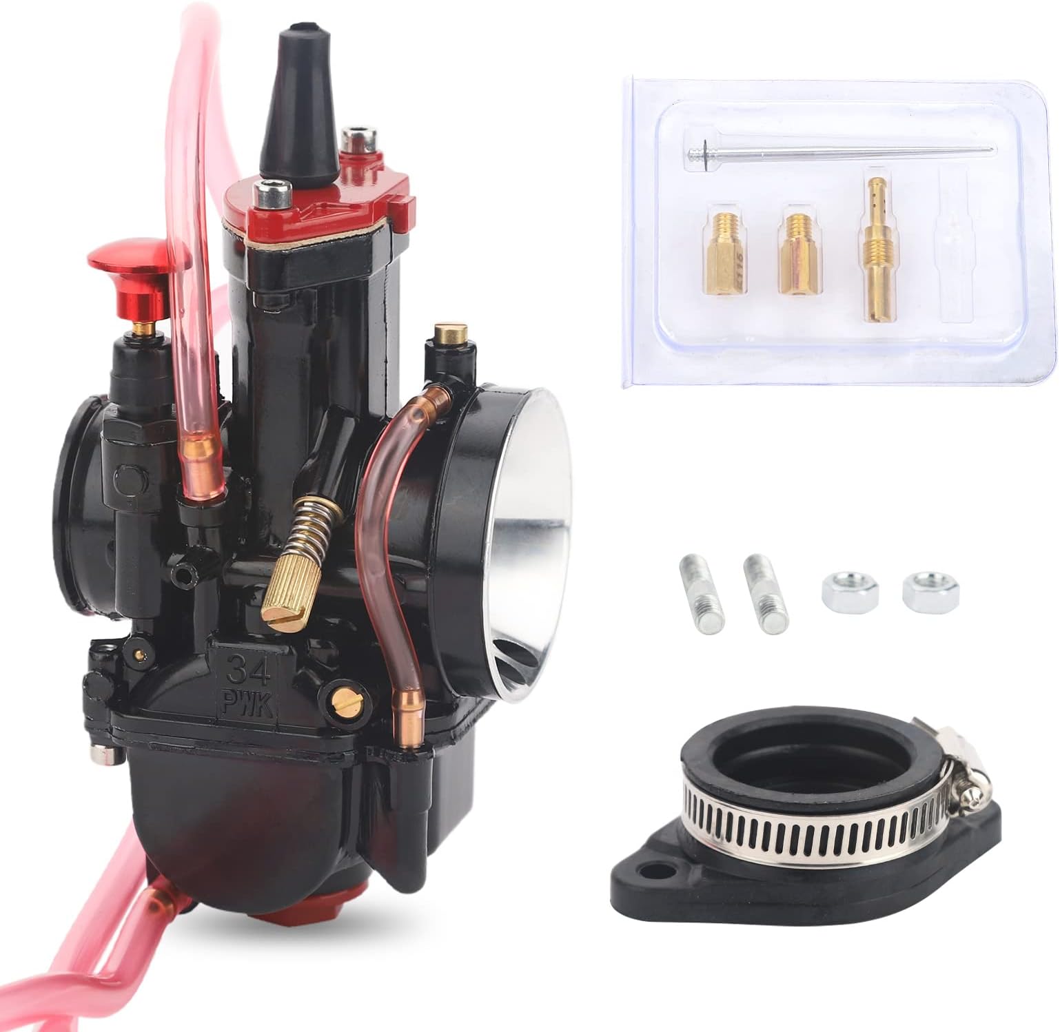 Amazon.com: Carb Carburetor for Mikuni VM 34mm 34 mm Round Slide VM34 ...