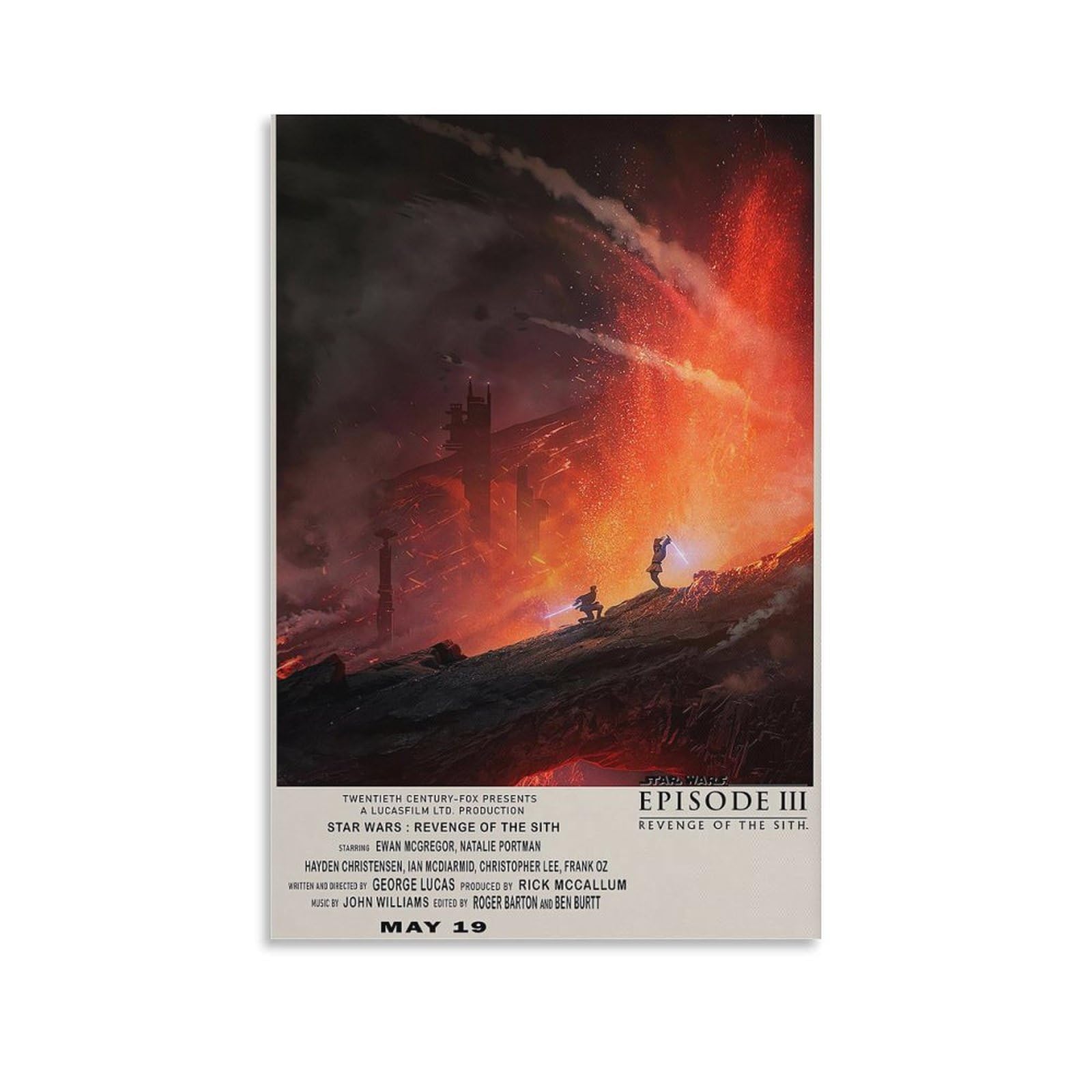 Amazon.com: Star Wars, Revenge of The Sith Poster - Revenge of The Sith ...