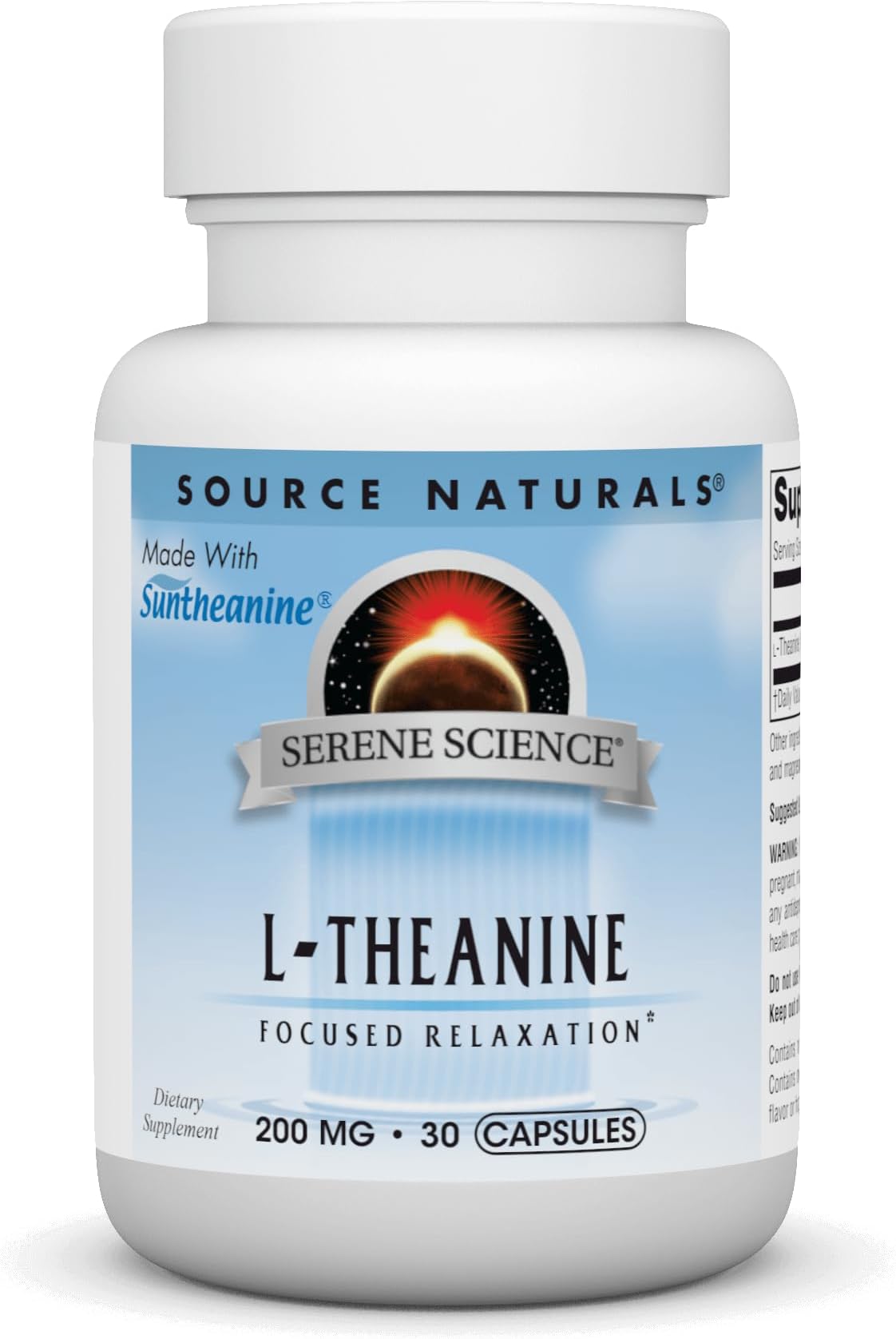Amazon.com: Source Naturals Serene Science L-Theanine, Focused ...