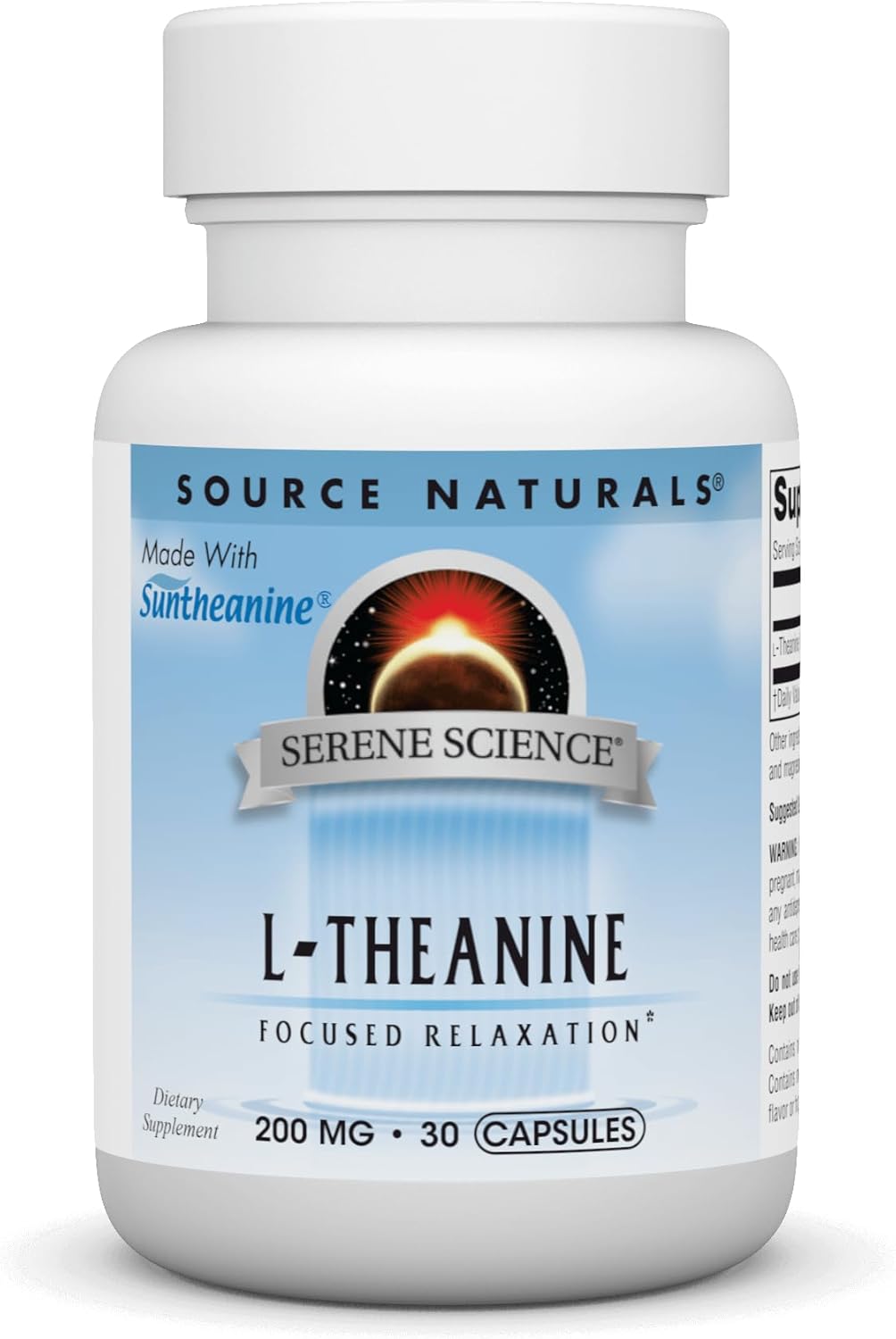 Amazon.com: Source Naturals Serene Science L-Theanine, Focused ...