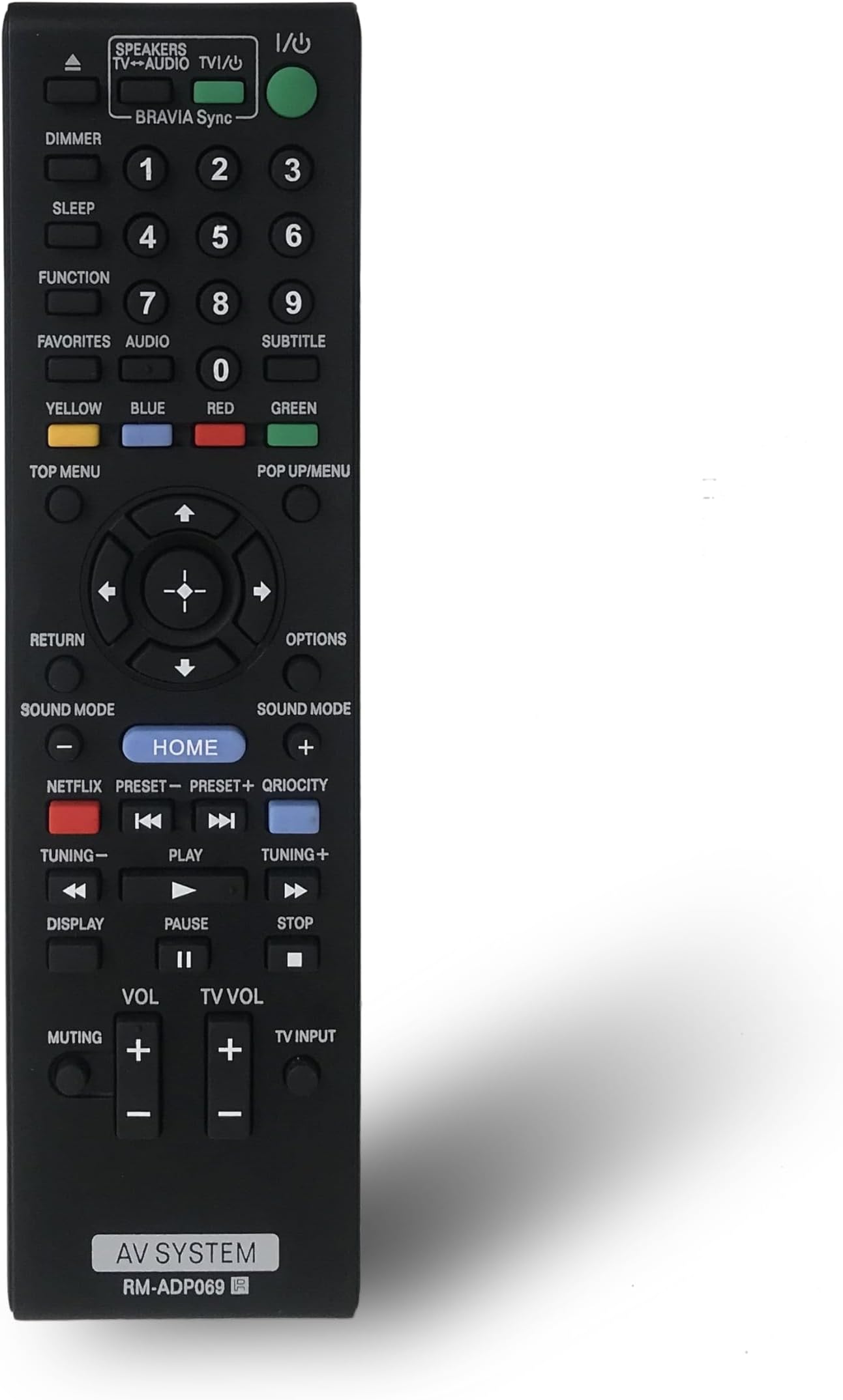 Amazon.com: Replacement Remote Control for Sony AV System HBD-F7 BDV ...