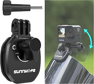 Amazon.com : CAPART Motorcycle Windshield Mount for Action Camera ...
