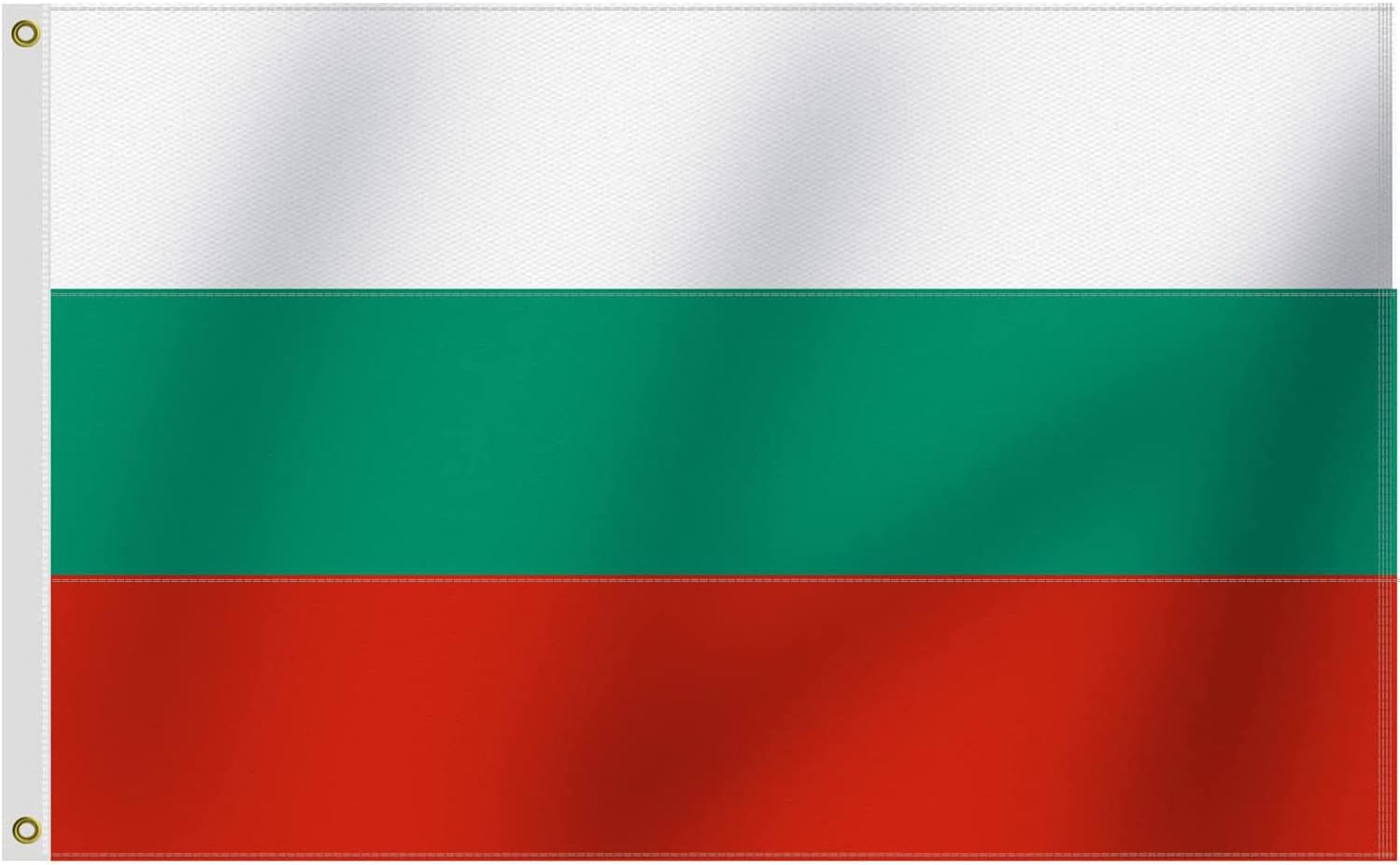Amazon.com: 25 Pack Hand Held Small Mini Flag Bulgaria Bulgarian Flag ...
