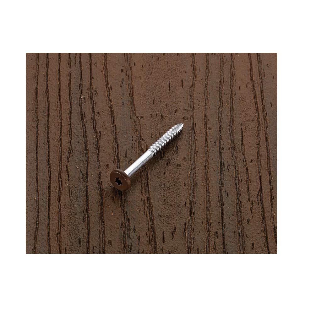 Headcote Stainless Steel Fascia Screws 9 x 1-7/8" T-20 Star Drive Java ...