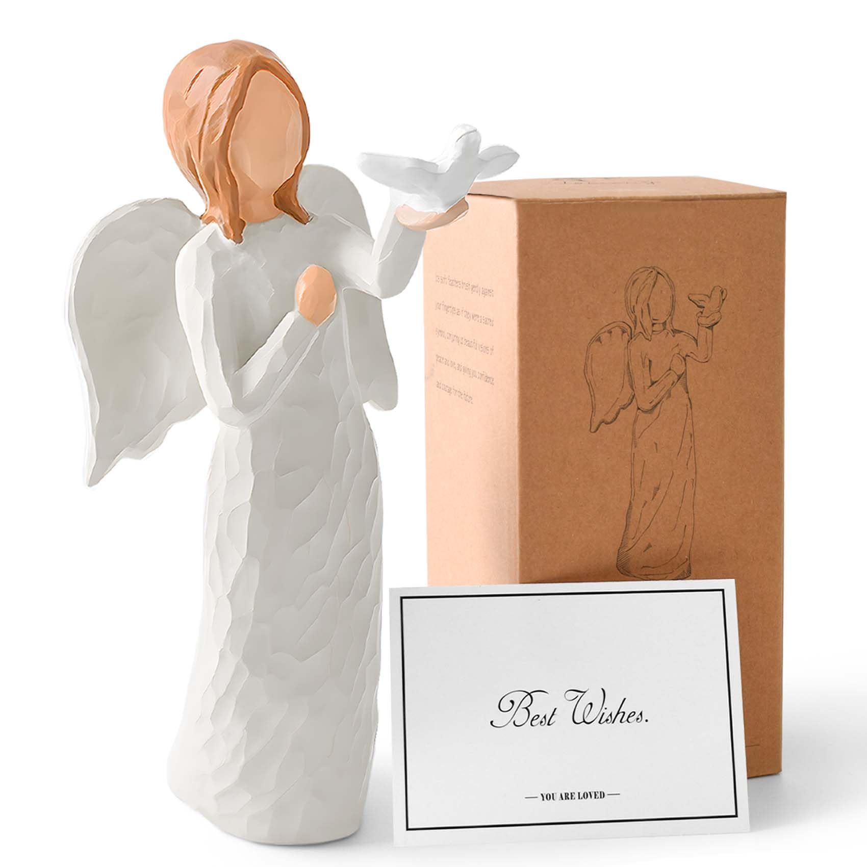 Home Interior Retired Figurines Angel Porcelain Gifts, Figurines