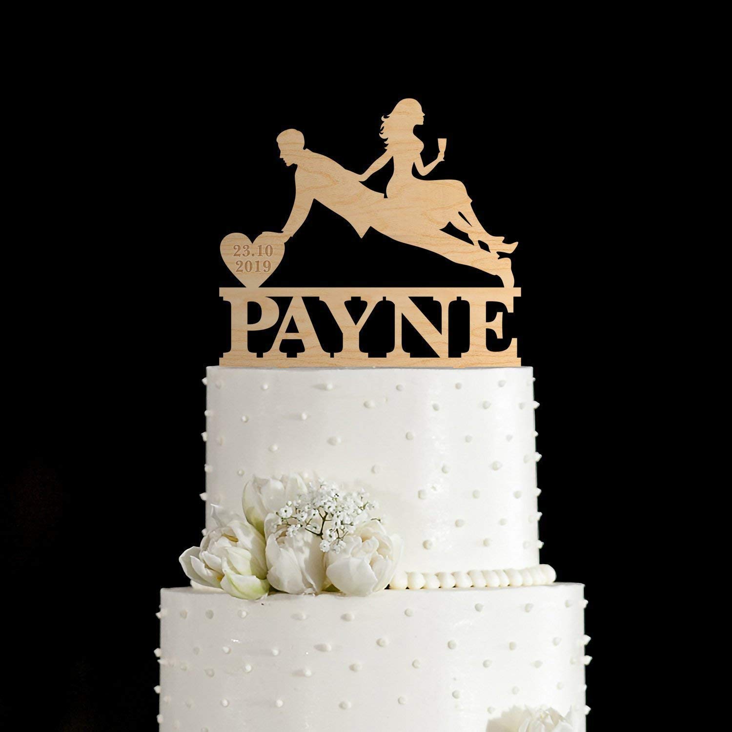 Cheyan Funny Wedding Cake Topper Funny Cake Toppers Military Cake ...