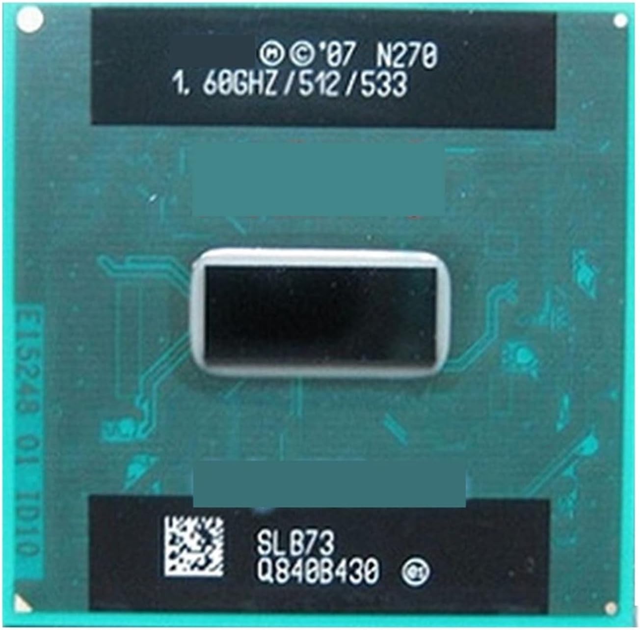 Amazon | コンピューター アクセサリー Atom N270 プロセッサー N 270 512K キャッシュ、1.60 GHz、533 ...