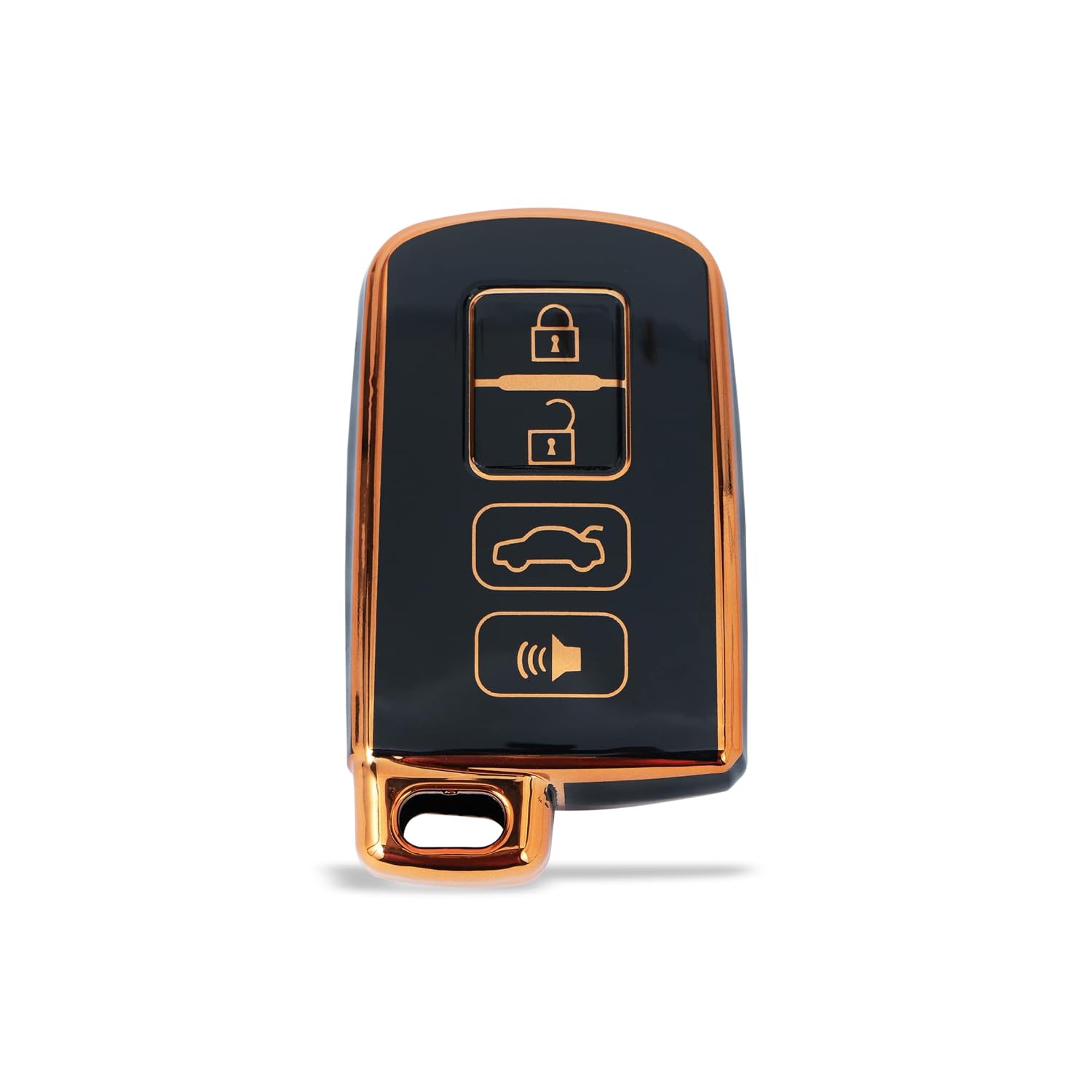 Carloginn® Mogato TPU Leather Car Key Cover Compatible with New Toyota ...