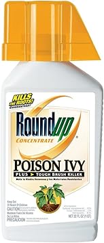 Amazon.com : Roundup Poison Ivy Plus Tough Brush Concentrate Killer ...