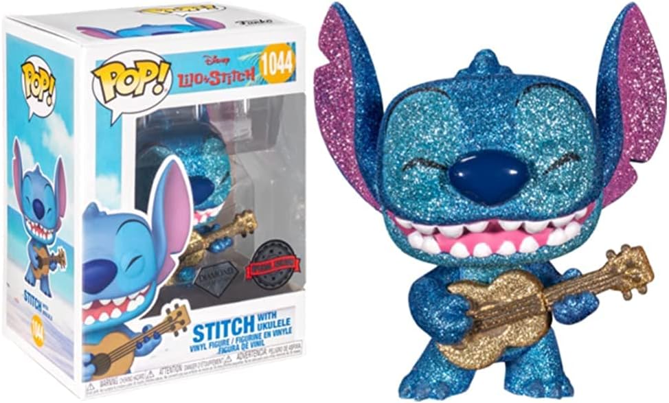 Amazon.com: Funko Disney Lilo & Stitch Pop! Hula Stitch Vinyl Figure ...