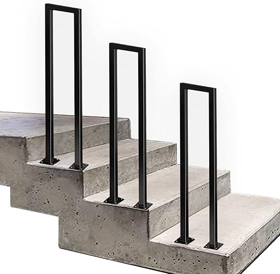 Gartentreppe Geländer Handlauf, Handschienen für Außenschritte ...