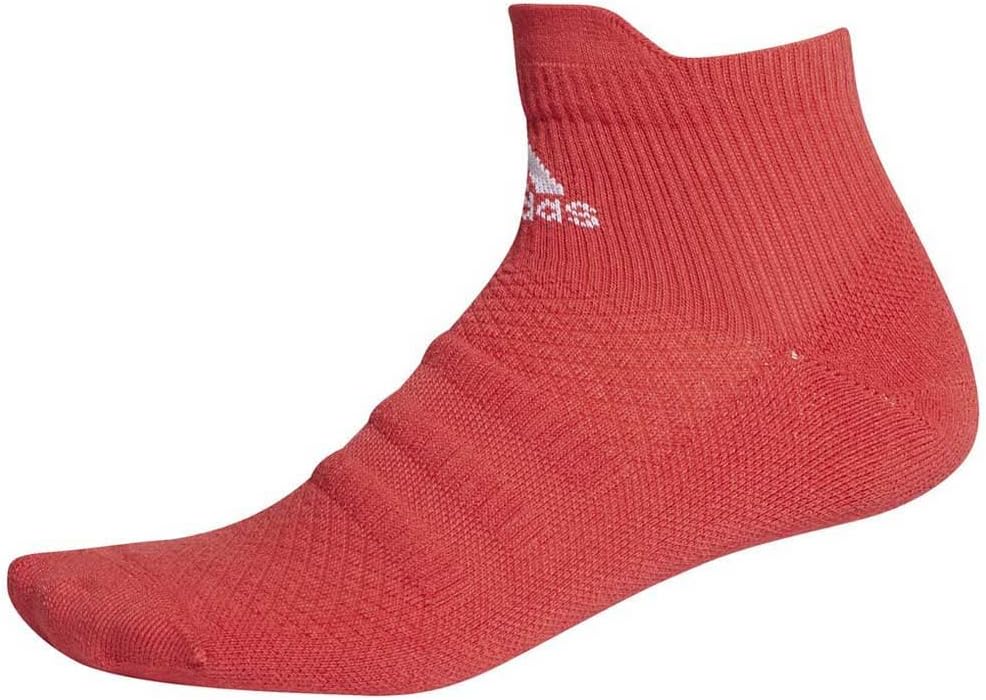 Amazon | [アディダス] ソックス アルファスキン アンクルソックス(GNC08) メンズ GNC08 グローリーレッド/ホワイト ...
