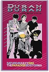 Duran Duran Concert Canvas Art Poster And Wall Art Picture Print Modern Family Bedroom Decor ...