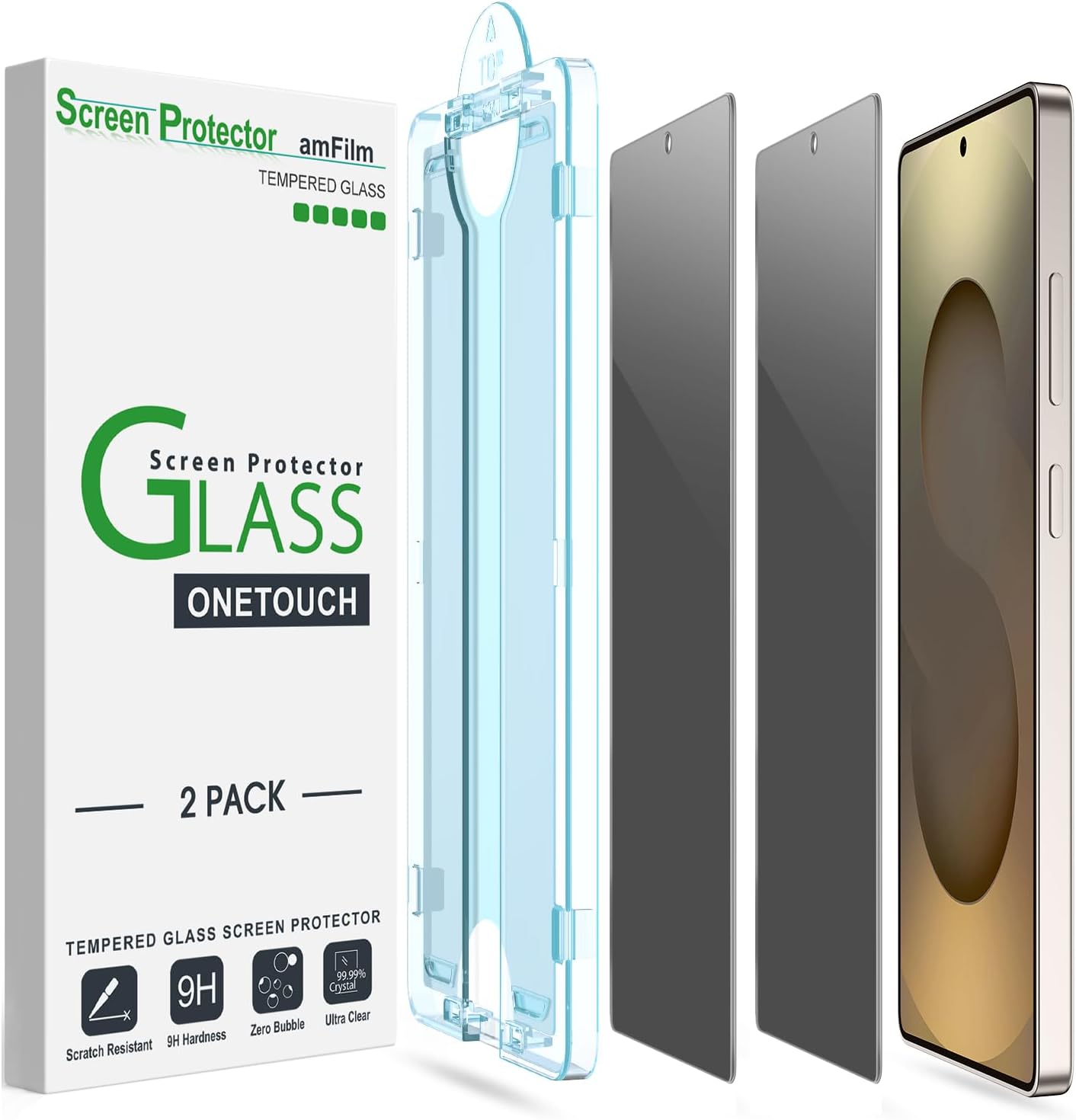 Amazon.com: JETech Privacy Screen Protector for Samsung Galaxy S25 Ultra 5G, Anti-Spy Tempered ...