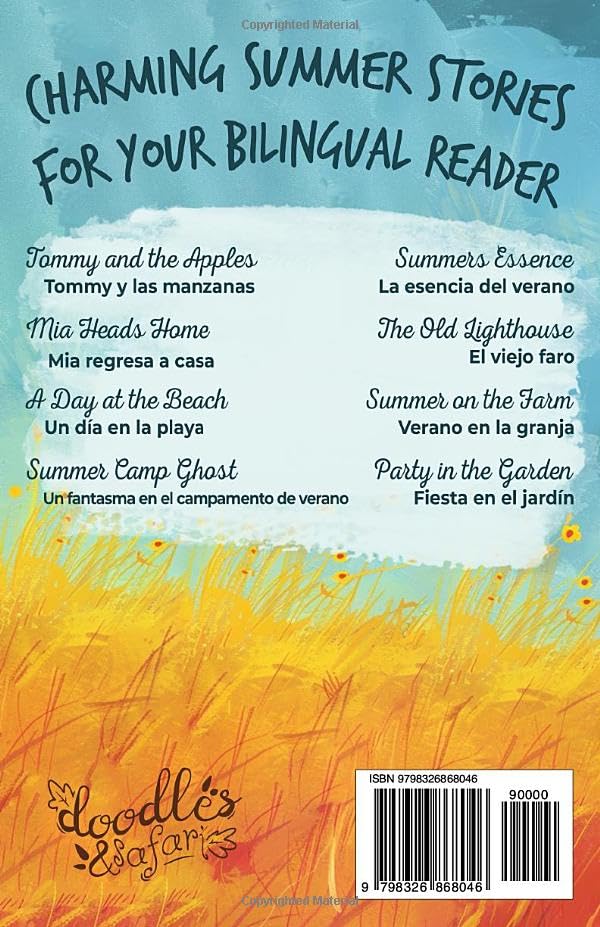 Snapklik.com : 5 Minute Spanish Summer Stories For Kids: Short Story ...