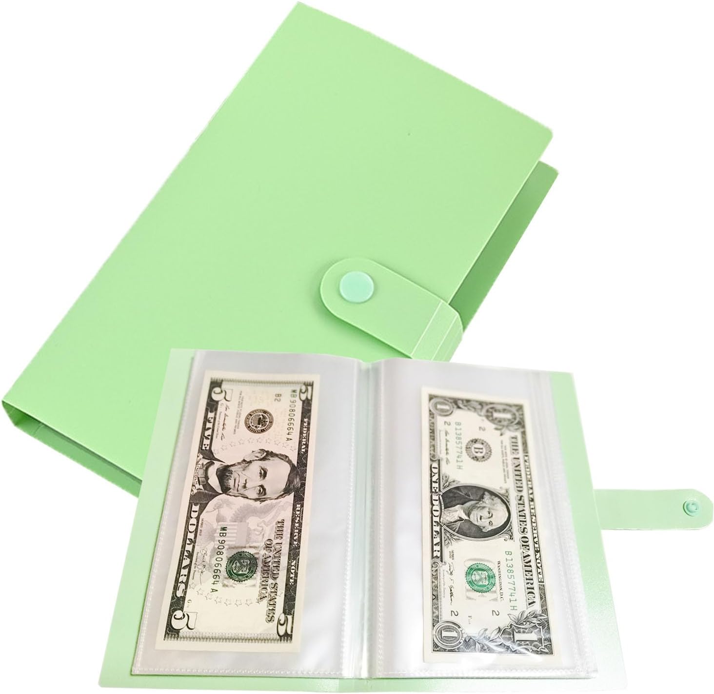 Amazon.com : Xiapumeth Dollar Bill Holder, Money Sleeve for Bills ...
